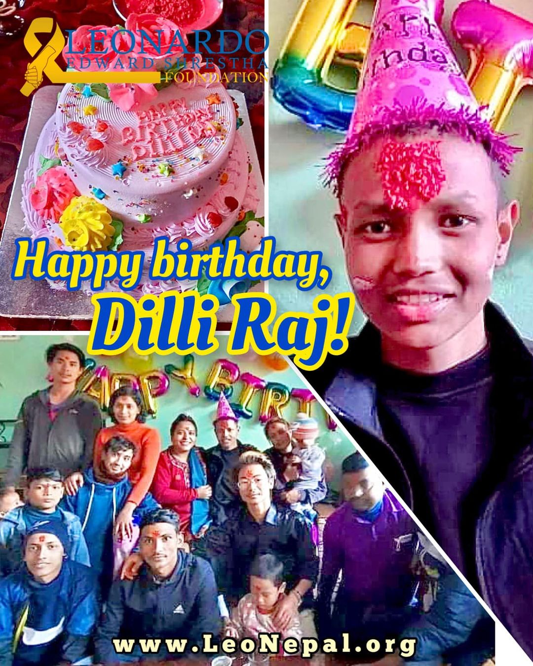 Happy birthday, Dilli Raj! | Leonardo Edward Shrestha Foundation