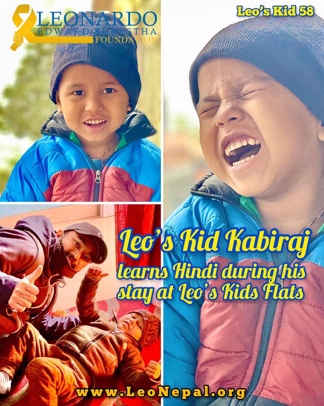 Happy birthday, Kabiraj! | Leonardo Edward Shrestha Foundation