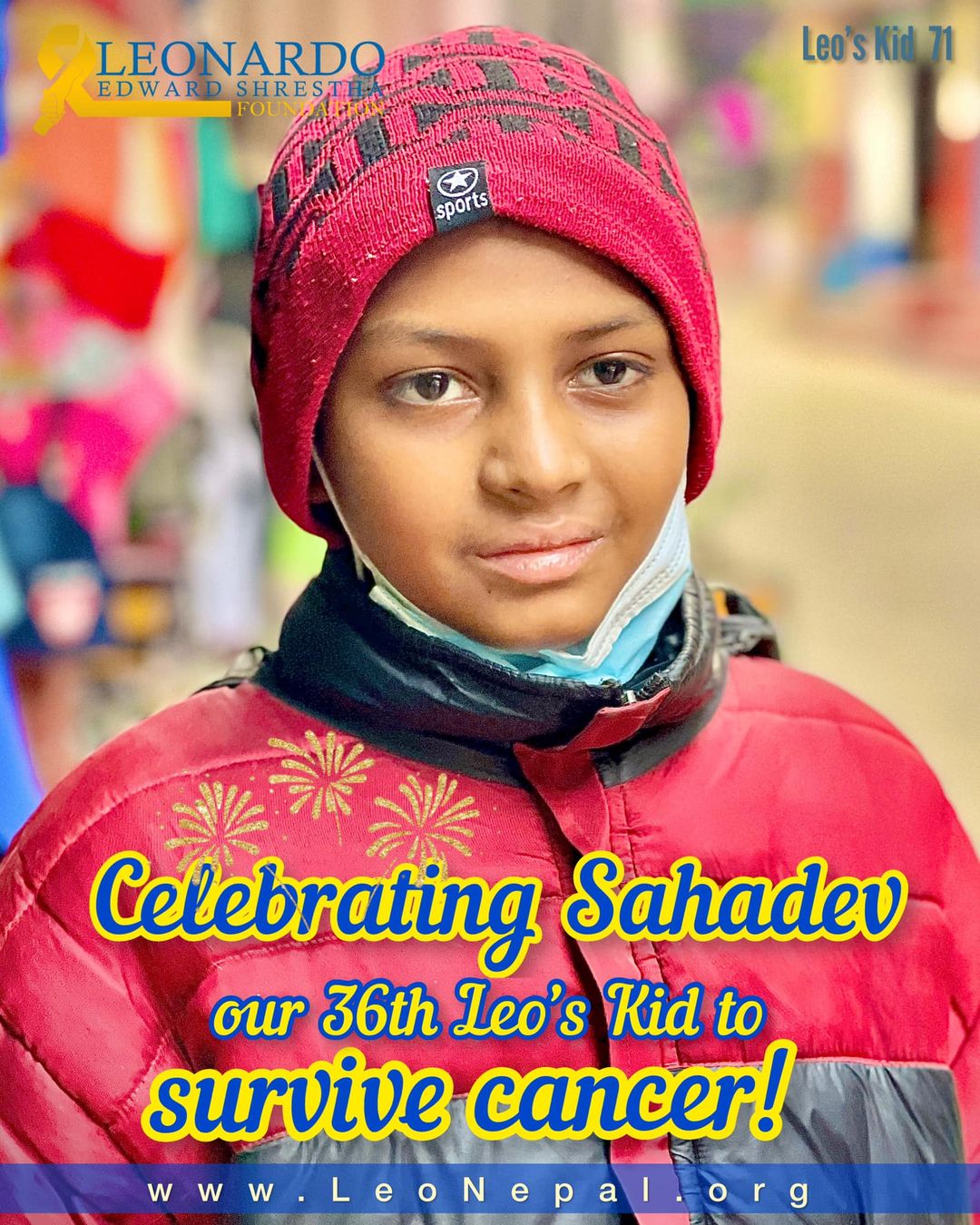 Sahadev B.K. – 71 | Leonardo Edward Shrestha Foundation