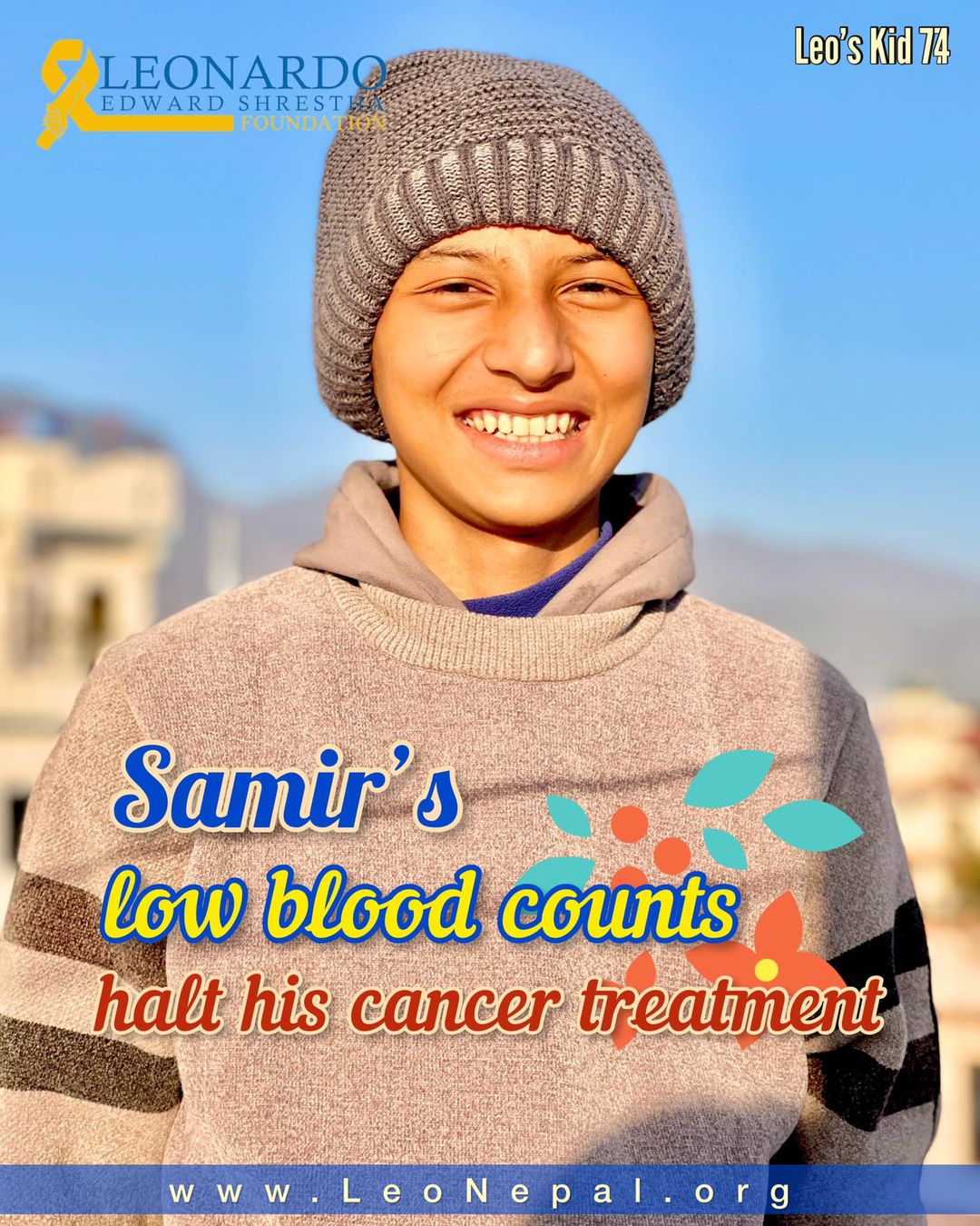 Samir Malla – 74 | Leonardo Edward Shrestha Foundation